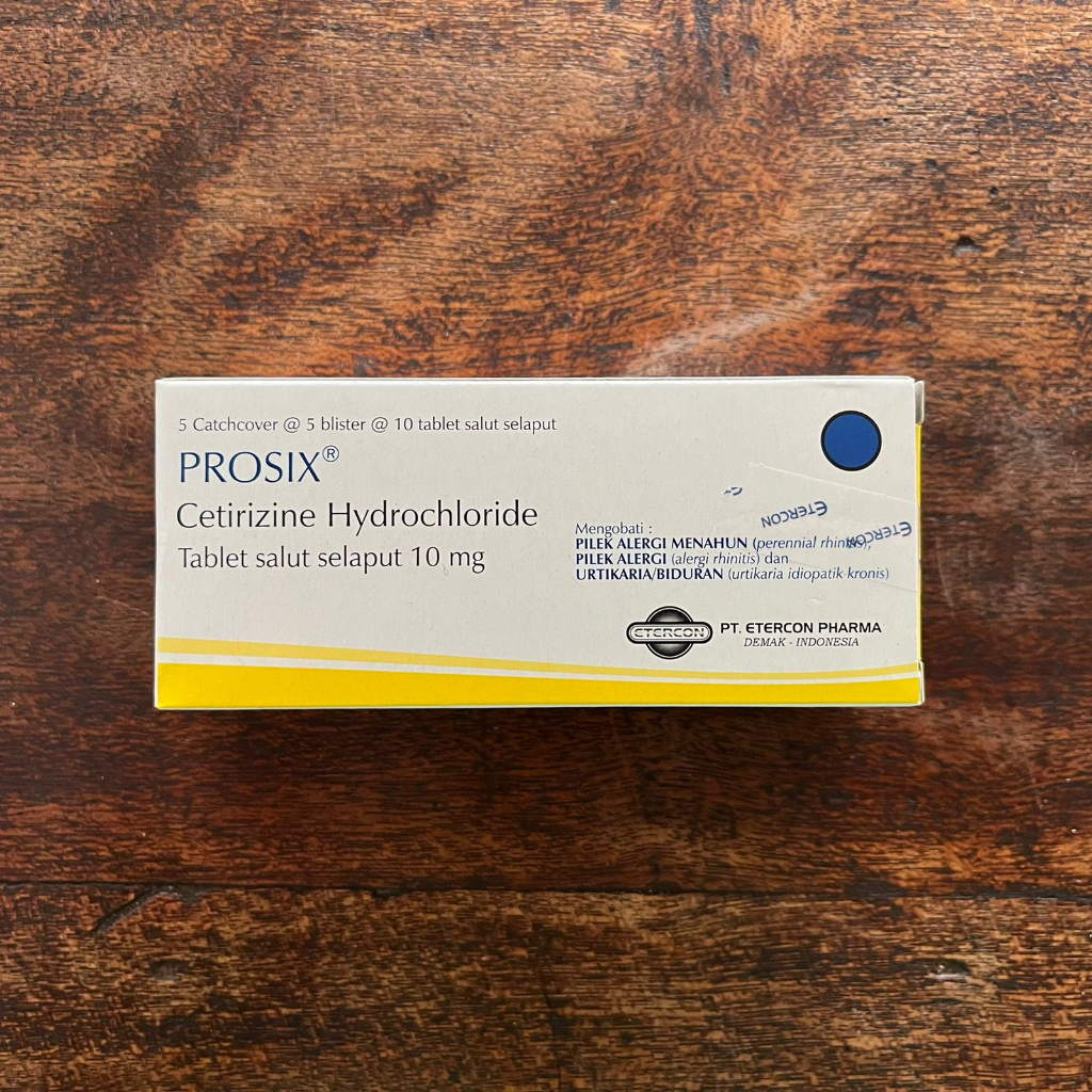 Jual Prosix Obat Alergi Obat Gatal Strip Isi 10 Tablet | Shopee Indonesia