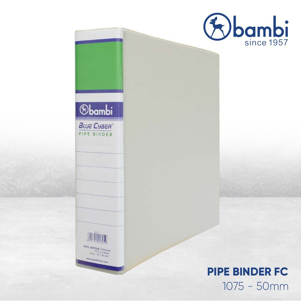 Jual Bambi Pipe Binder Folio MID SIZE 50 mm With Full Spine 4 Colour ...