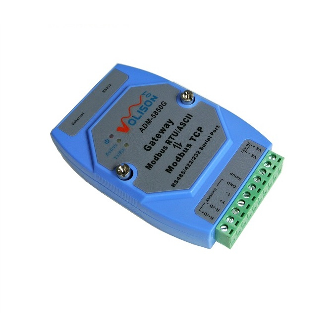 Jual PLC - ADM-5850G Modbus RTU to TCP Gateway RS-232 RS-422 RS-485 ...