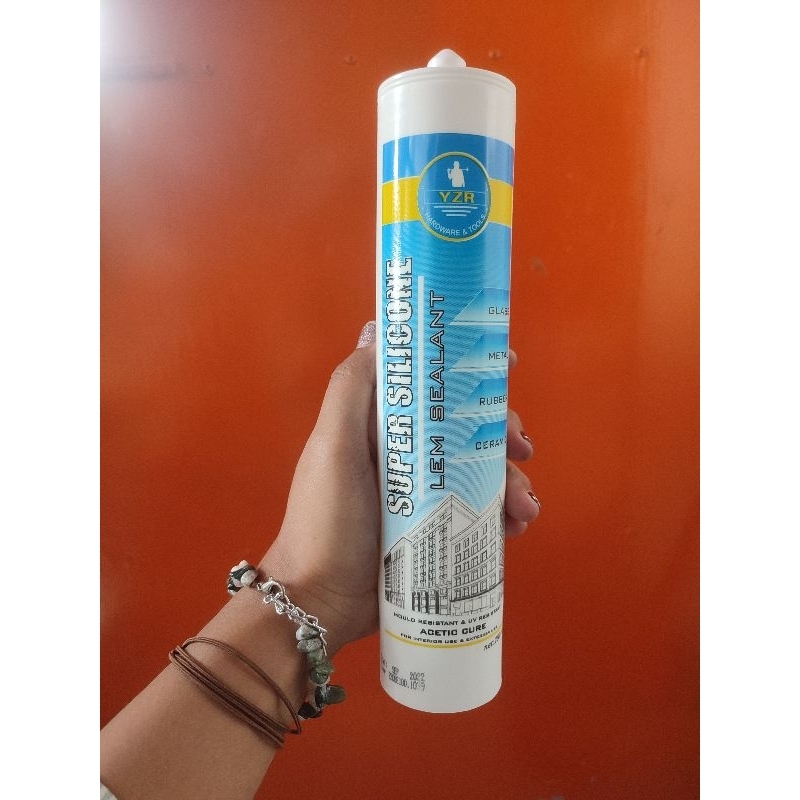 Jual super silicone clear (lem sealant) | Shopee Indonesia