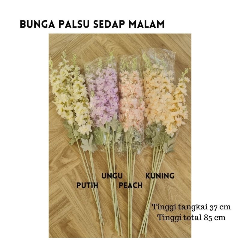 Jual Bunga Palsu Snapdragon / Cherry Blossom / Oncidium / Bunga sedap ...