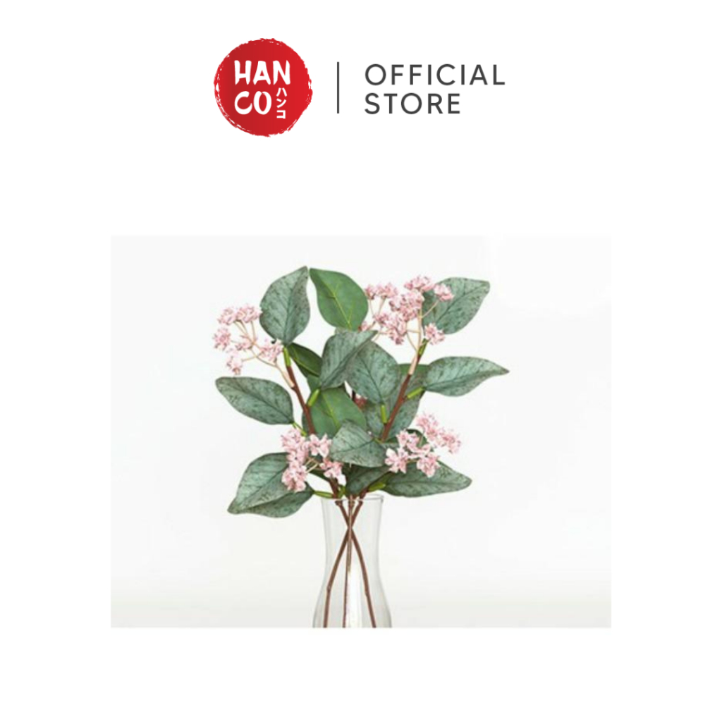 Jual HANCO SMYCKA Bunga tiruan eucalyptus merah muda tinggi 30 cm IKEA ...