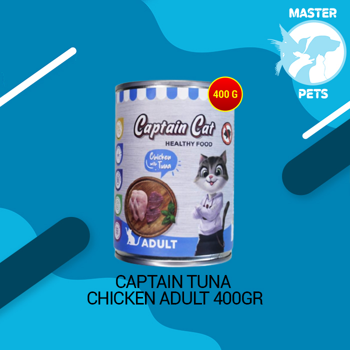 Jual Makanan Basah Kucing Kaleng Can Captain Wet Food 400 Gram | Shopee ...