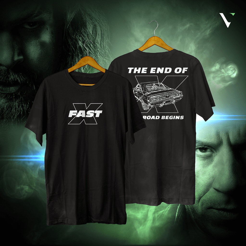 Jual Kaos Fast X Fast And Furious - Exclusive Design Dominic Toretto's ...