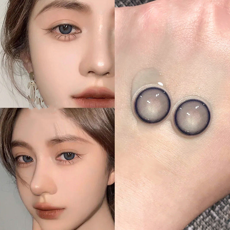 Jual (COD)softlens minus(0.00-4.50)1 sepasang lensa kontak warna ...