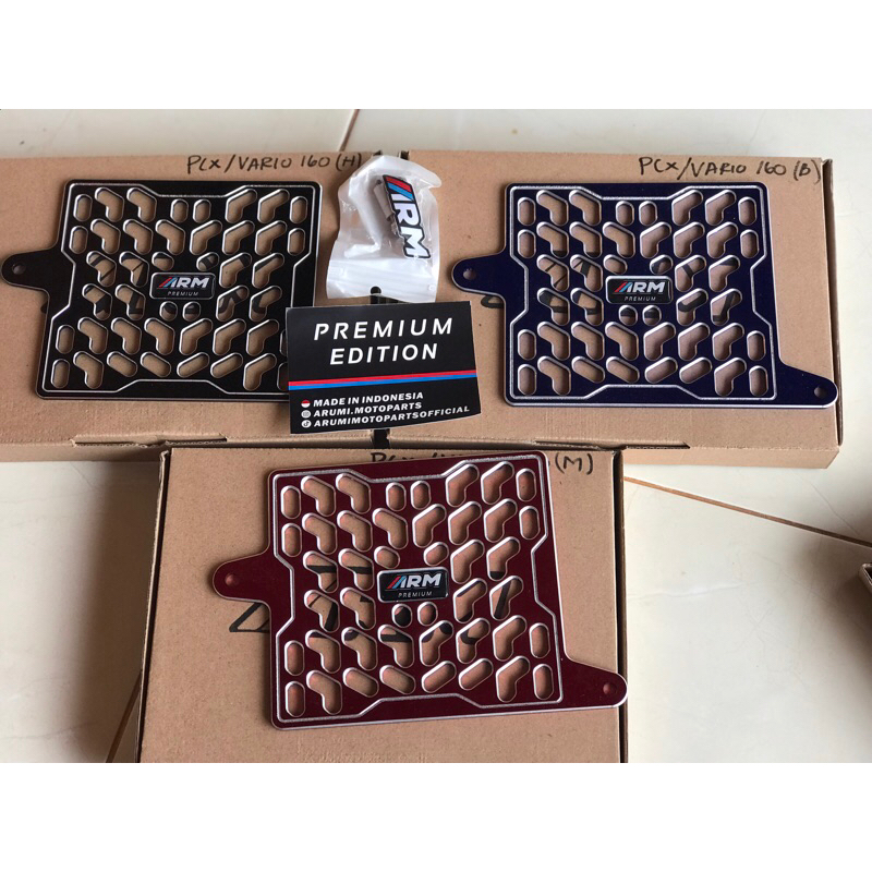 Jual cover radiator arumi arm pcx 160 vario 160 dual tone premium ...