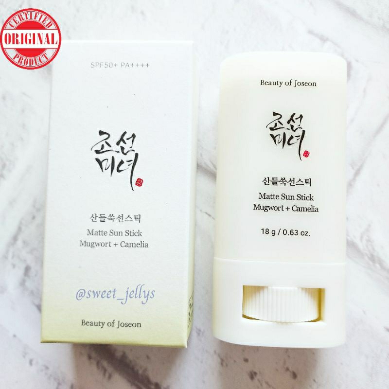 Jual Beauty of Joseon MATTE SUN STICK SUNSCREEN SPF 50+ PA++++ | Shopee ...