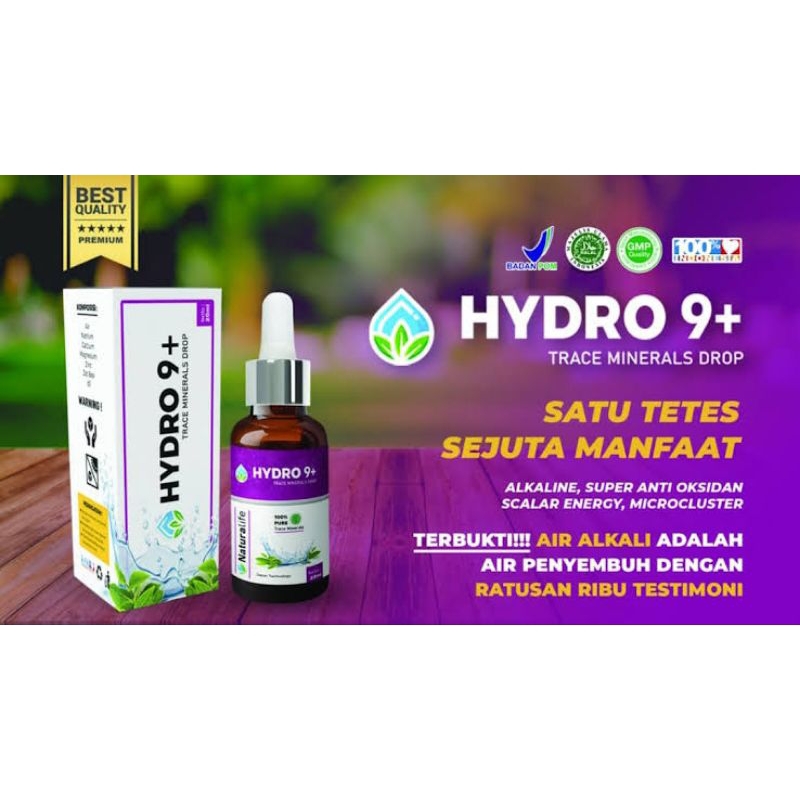 Jual Hydro 9 Plus (Hydro9+) ORIGINAL 100% | Shopee Indonesia