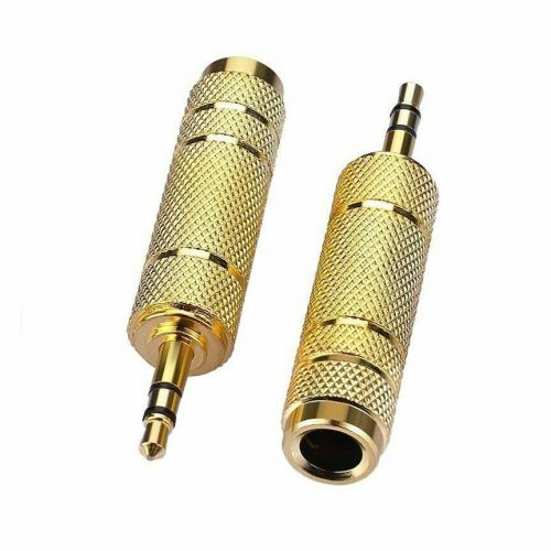 Jual CONVERTER JACK MIC 6,5 MM TO 3,5 MM JACK MIC BESAR AUDIO KONEKTOR ...