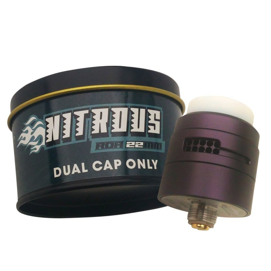 Jual RDA NITROUS Dual Cap Only 22MM 100% Authentic by Koko Sarang ...