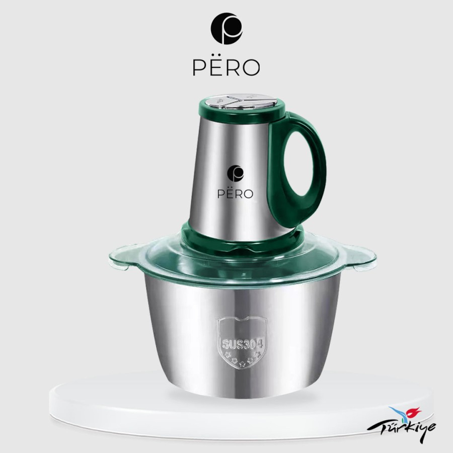 Jual Pero Chopper Stainless Steel 2Liter 300Watt, Anti Karat, Food ...