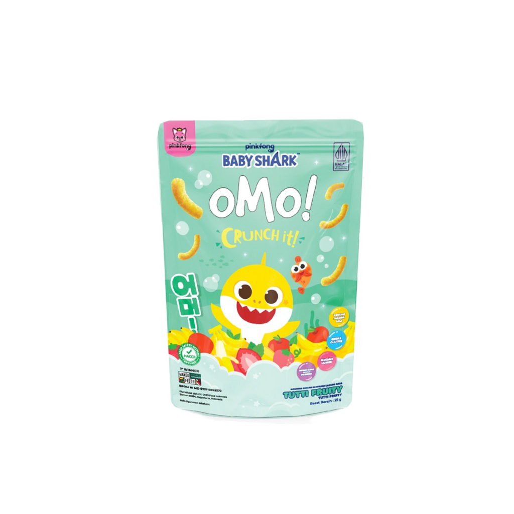 Jual Snack Bayi - Omo Crunch It Baby Shark 25Gr | Shopee Indonesia