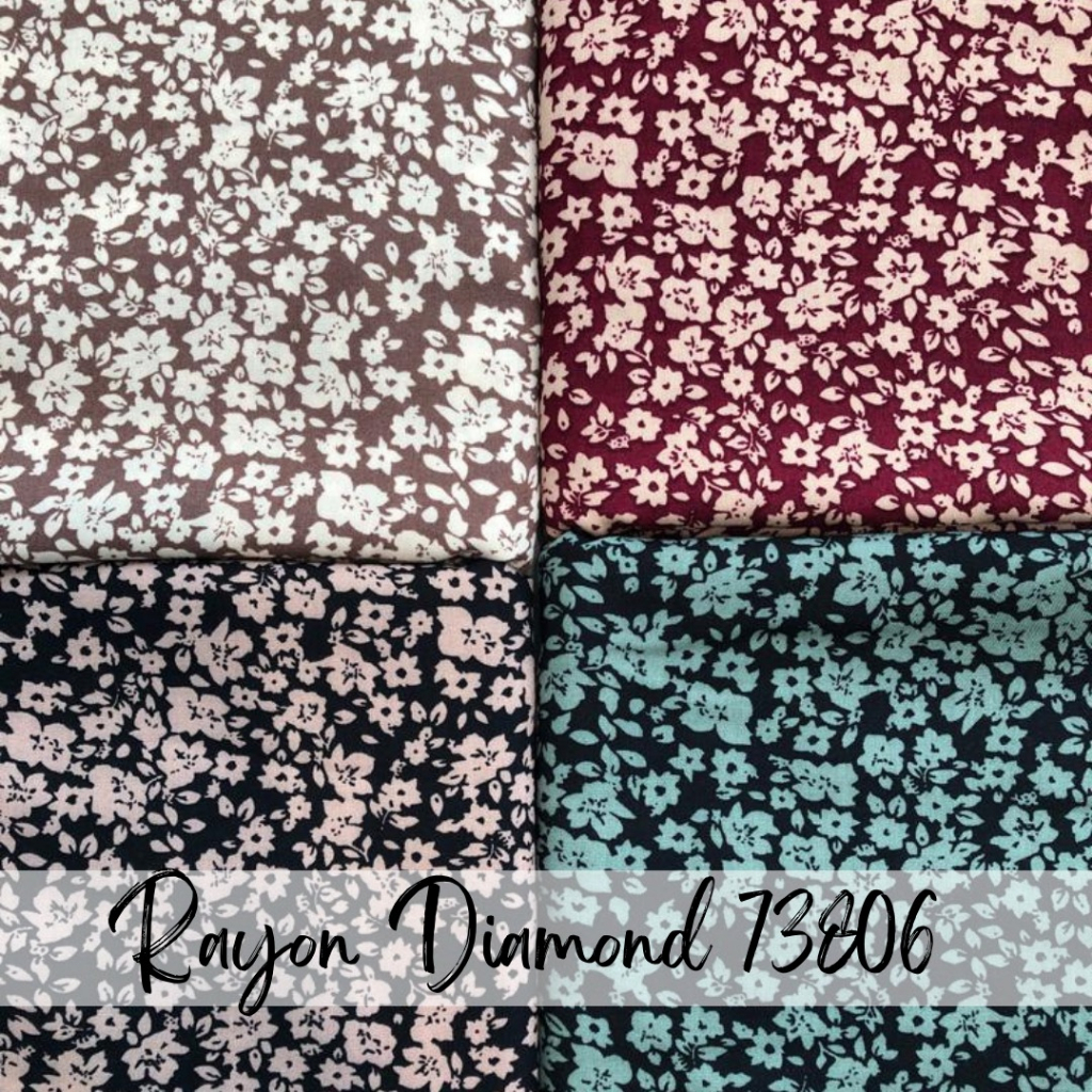 Jual RAYON DIAMOND 73806 I Kain ecer (tidak bisa request ukuran ...