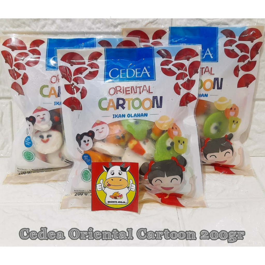 Jual CEDEA ORIENTAL CARTOON 200GR - IKAN OLAHAN - FROZEN FOOD - BRONTZ ...