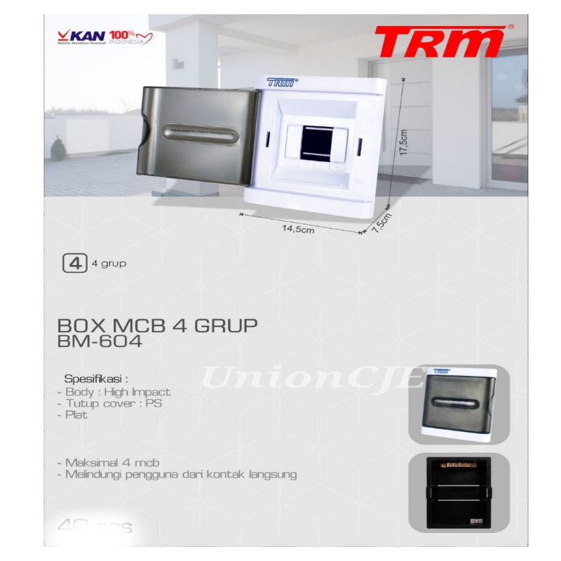Jual BOX Kotak Rumah MCB Inbow 4 Group TRM | Shopee Indonesia