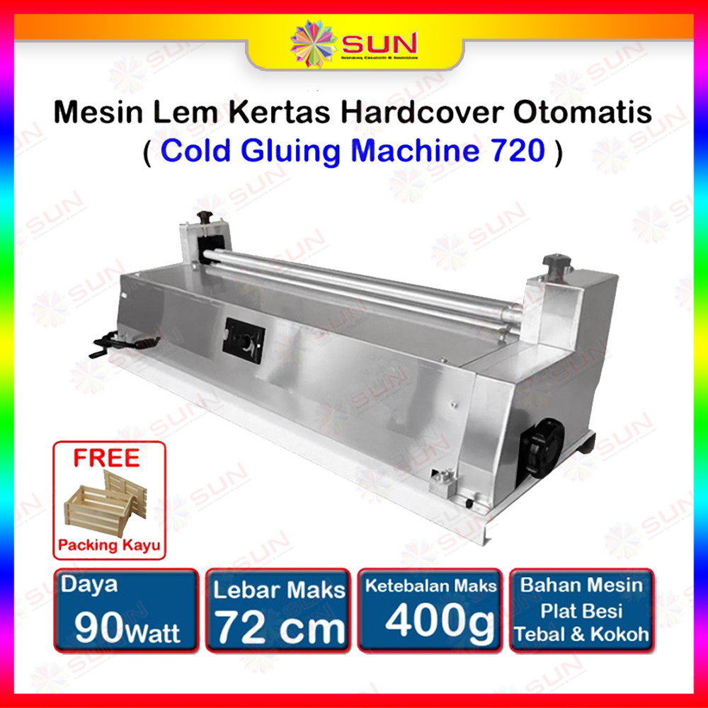 Jual Mesin Lem Kertas 27 / 40 / 60 / 70 cm Otomatis - Alat Lem Hard ...