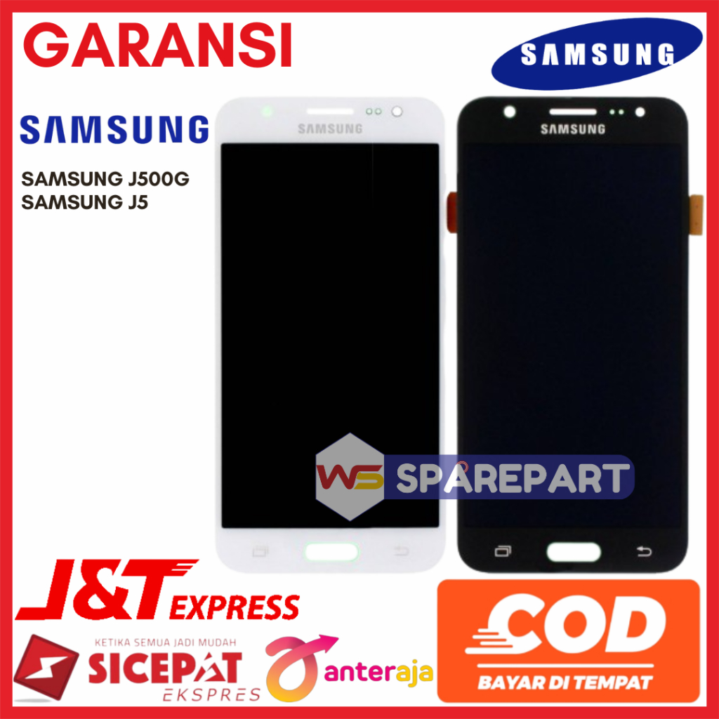 Jual LCD SAMSUNG j5 / j500 / j500G /J5 2015 - ORIGINAL FULLSET ...