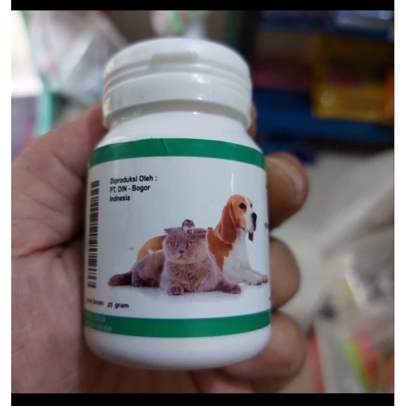 Jual Diatomix Obat Cacing untuk anjing atau kucing bentuk serbuk ...