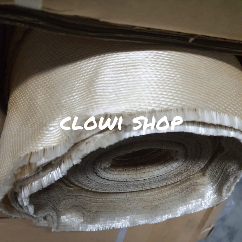 Jual HT 800 Fiberglass Cloth Kain Tahan Panas - 1mm x 1m x 1m | Shopee ...