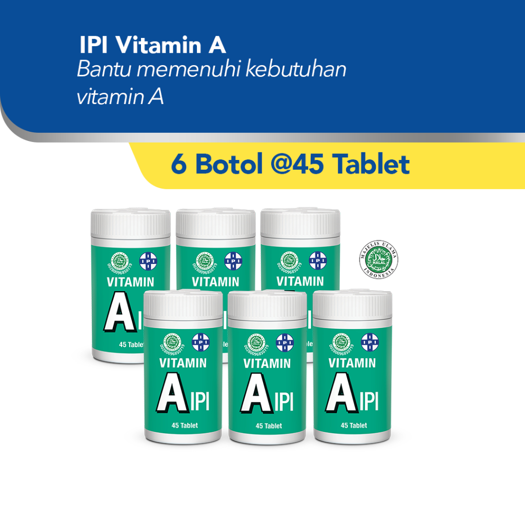 Jual IPI Vitamin A (6 pcs) [Exp : 08.2025] | Shopee Indonesia