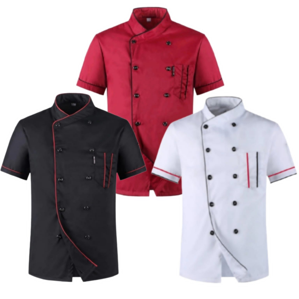 Jual Chef Jacket Baju Koki | Shopee Indonesia