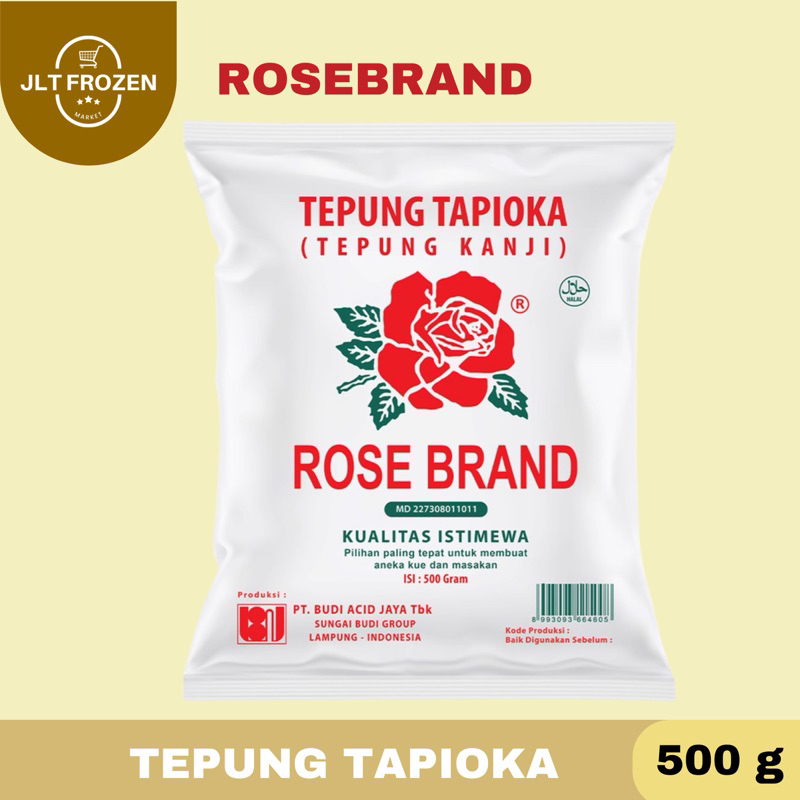 Jual Tepung Tapioka Rose Brand / Tepung Kanji - 500g l | Shopee Indonesia