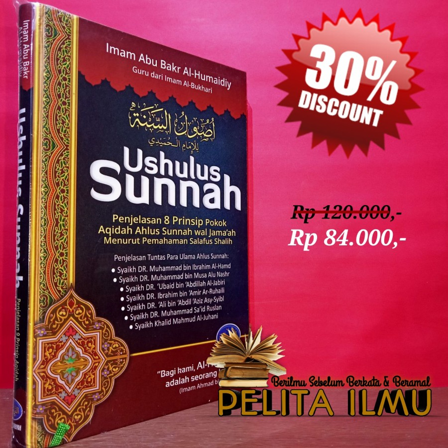 Jual Buku Ushulus Sunnah Imam Abu Bakr Al-Humaidiy - Penjelasan 8 Prinsip Pokok Aqidah Ahlus ...