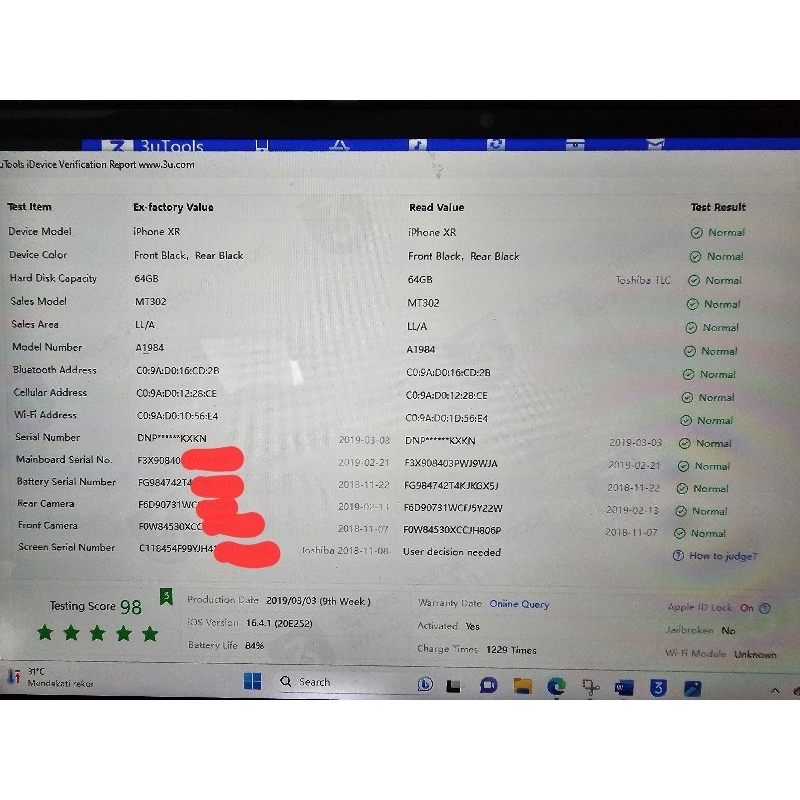 Jual iphone XR 64gb ex ibox display | Shopee Indonesia