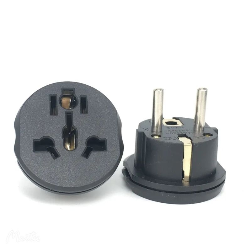 Jual AYABDG Universal Travel Adapter AU US UK to EU Plug 16A / Over ...