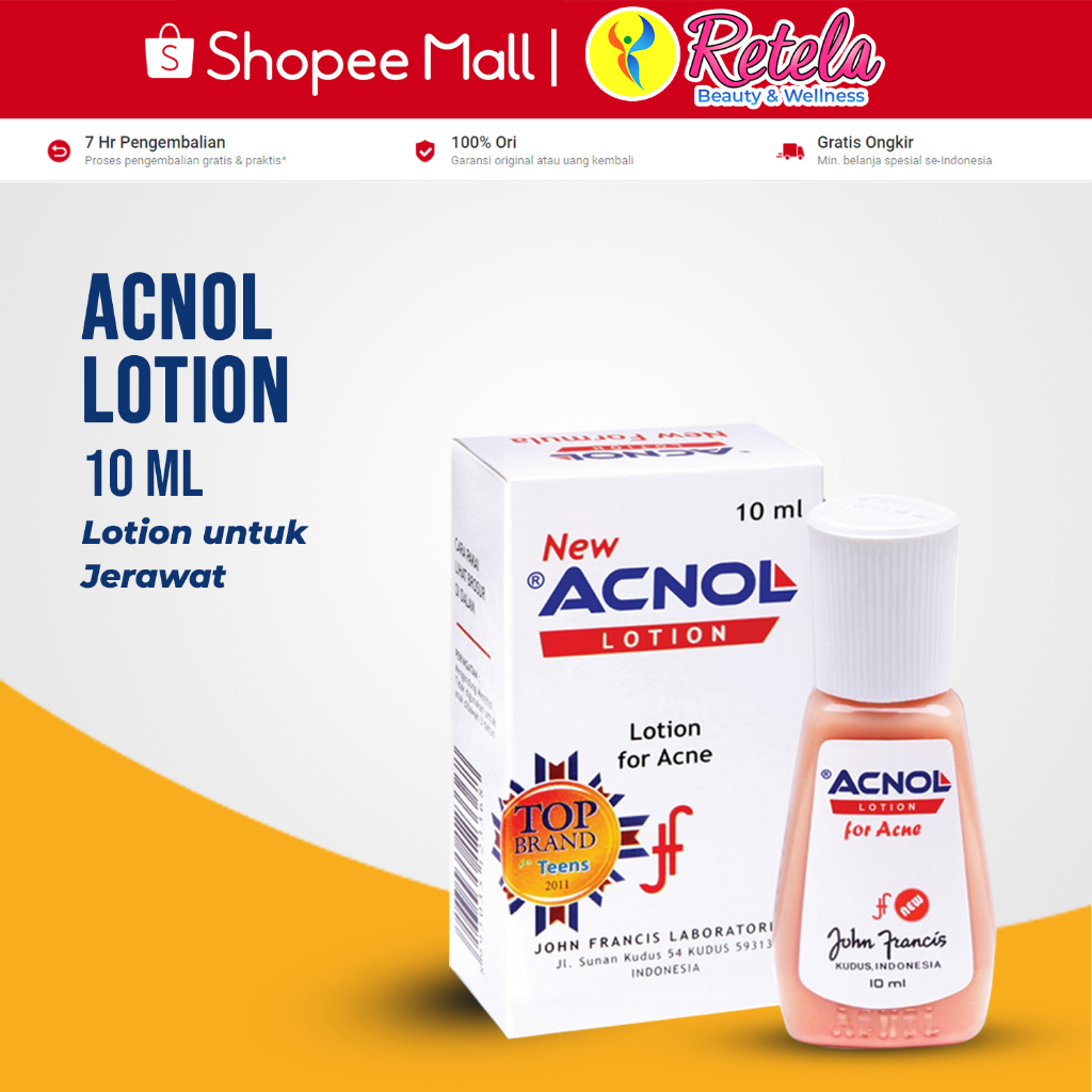 Jual Acnol Lotion 10Ml / Acne Lotion / Obat Jerawat | Shopee Indonesia