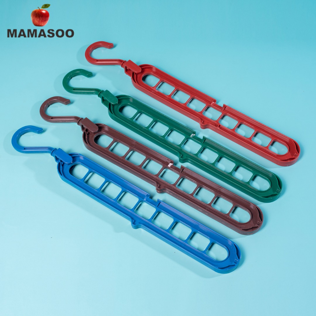 Jual MAMASOO Magic Hanger 9 Lubang Hanger Plastik Gantungan Baju ...