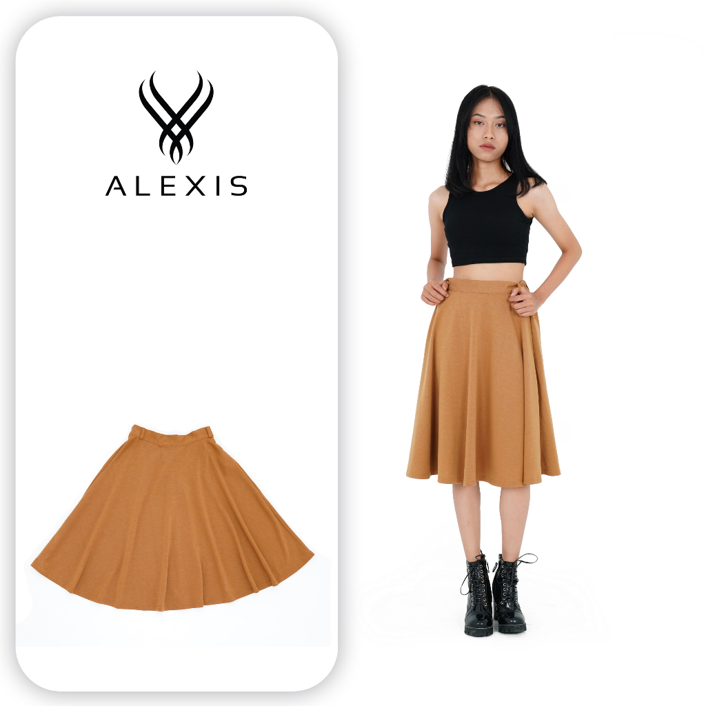 Jual Alexis Rok Midi Wanita (10700798-7M6SQ) | Shopee Indonesia