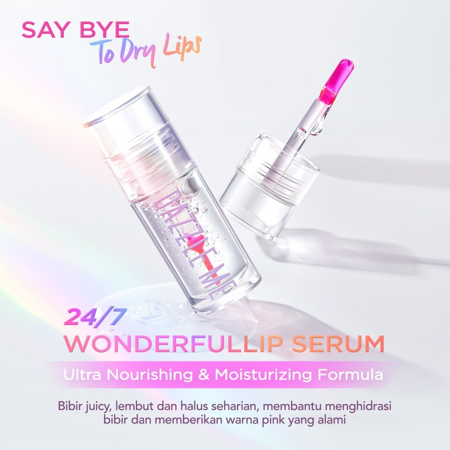 Jual DAZZLE ME 24/7 WONDERFULLIP SERUM - LIP SERUM BALM SLEEPING MASK | Shopee Indonesia