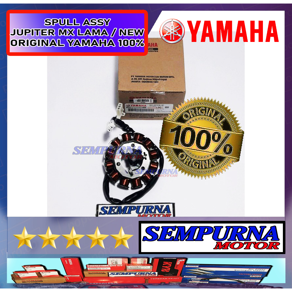 Jual 1S7-H1410-01 Spul Spull Assy Jupiter Mx 135 Old Lama New 100% Original Yamaha Asli Ori YGP ...