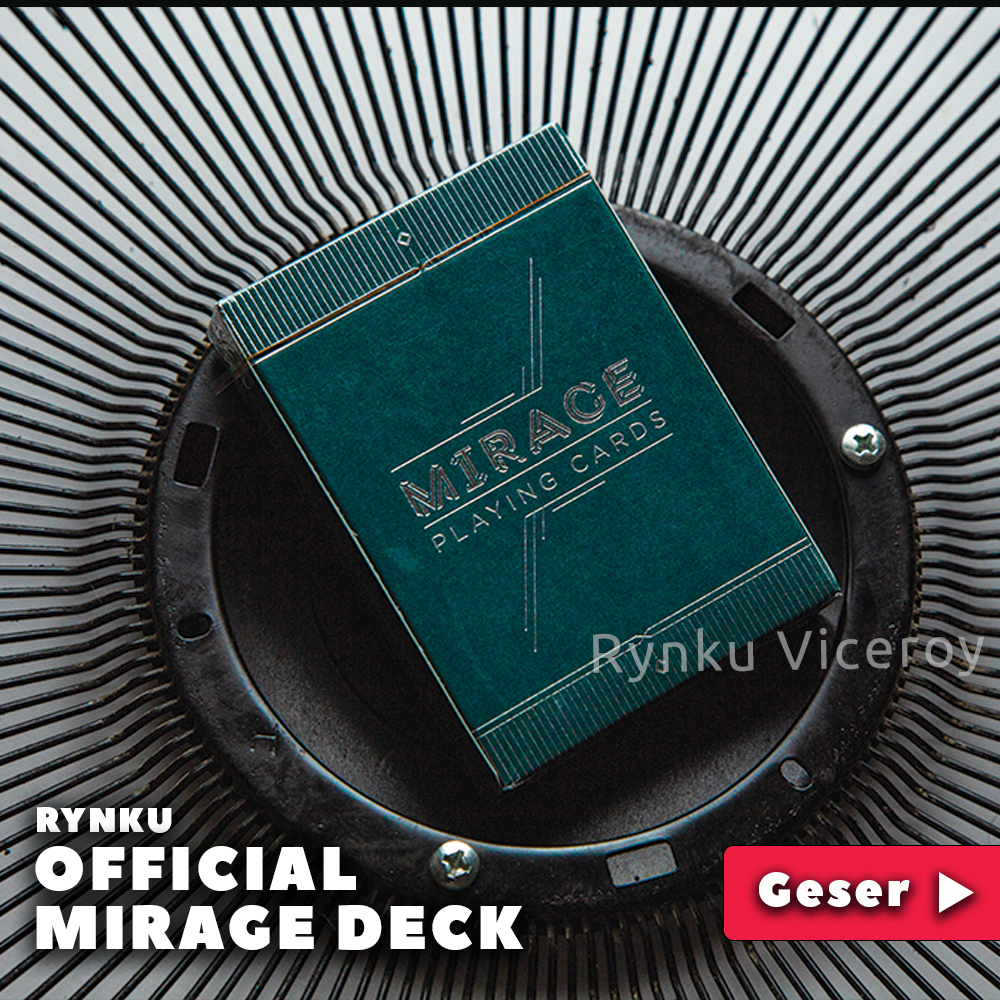 Jual KARTU REMI MIRAGE DECK V1 PLAYING CARD by PATRICK KUN - LANGKA ...