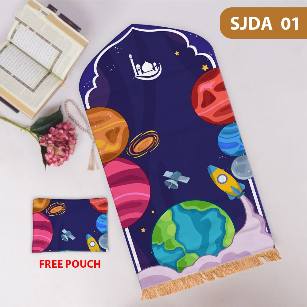 Jual Sajadah Anak Custom Nama Premium Souvenir Sejadah Anak SD TK ...