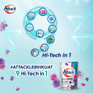Jual Attack Sensor Matic Deterjen Cair Semua Jenis Mesin Cuci 1200 mL | Shopee Indonesia