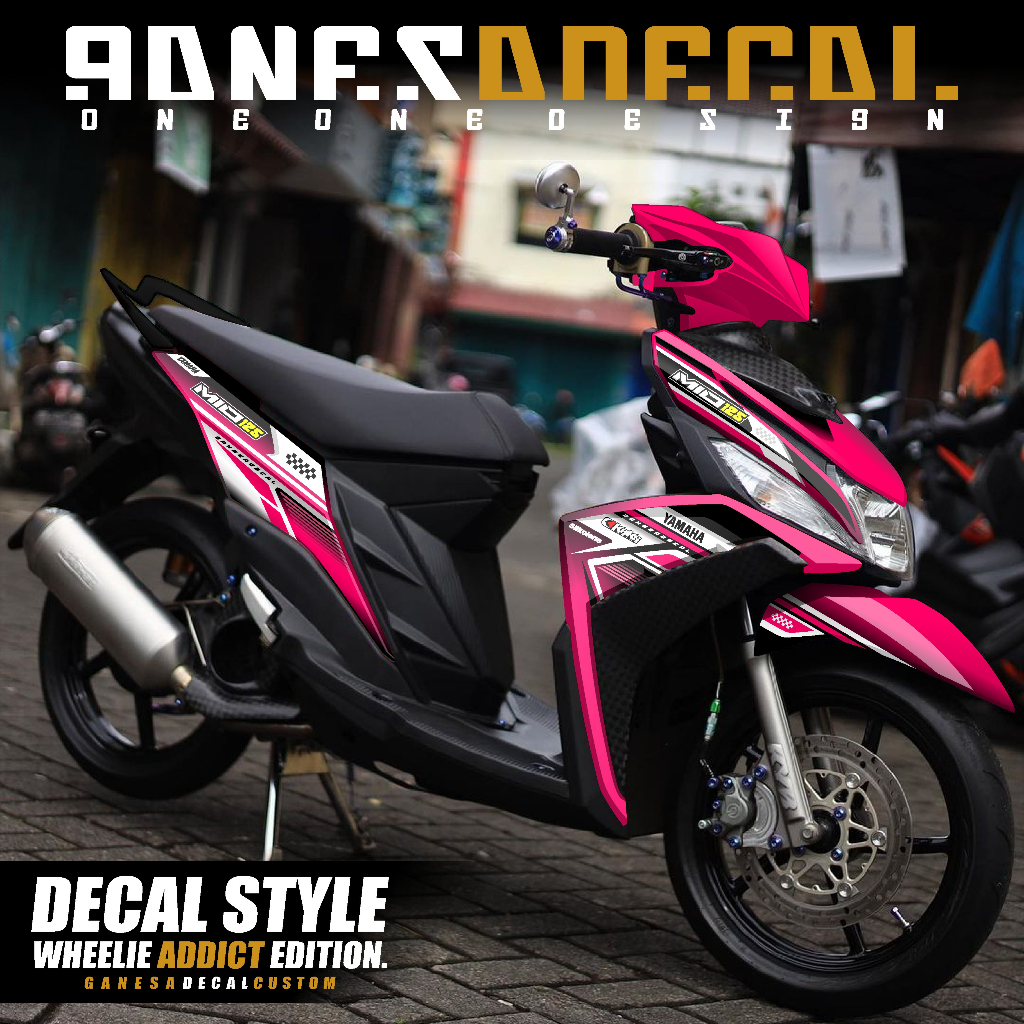 Jual Decal Mio M3 FullBody - Dekal Sticker Stiker Yamaha Mio M3 125 ...