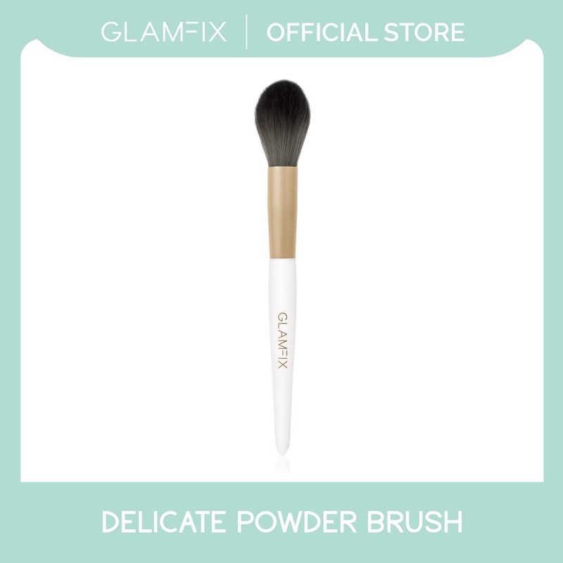 Jual GLAMFIX - Classic Pure White Makeup Brush | Shopee Indonesia