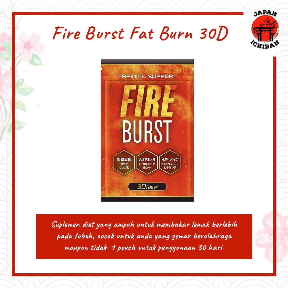 Jual Fire Burst Fat Burn 30D (Pembakar Lemak) Original Japan | Shopee Indonesia