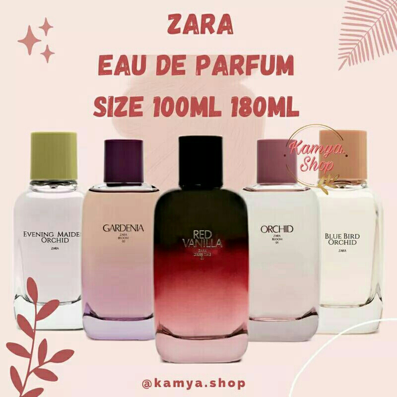 Jual Zara - Eau De Parfum Gardenia / Orchid / Field At Nightfall / Red ...