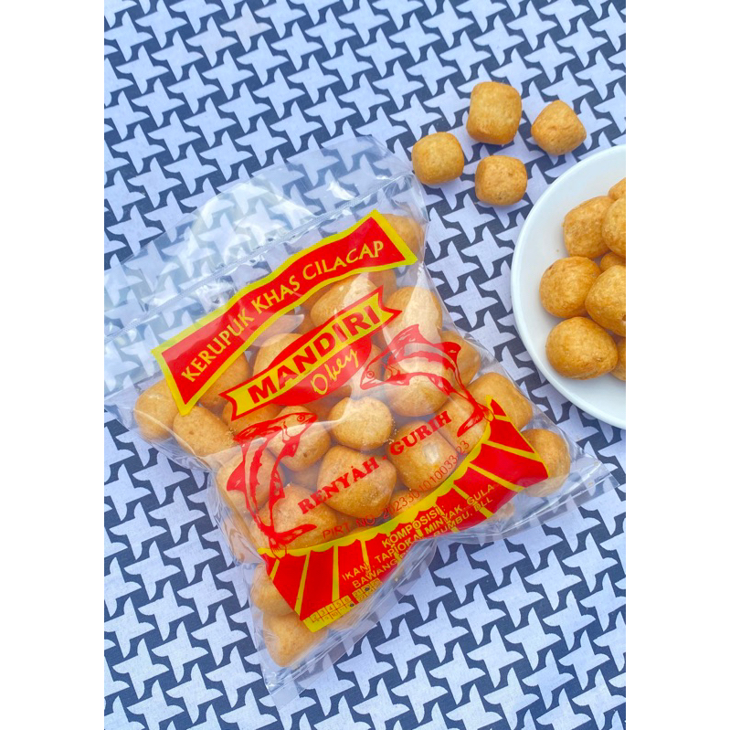 Jual Snack Makanan Ringan Krupuk Tengiri Kemasan Sedang | Shopee Indonesia