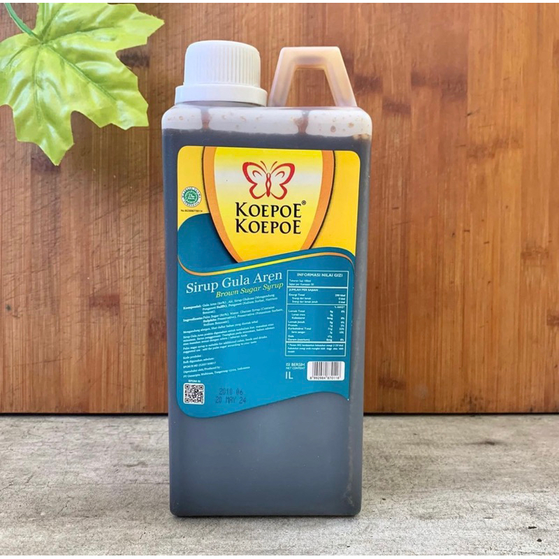 Jual Koepoe Koepoe Sirup Gula Aren 1 Liter | Shopee Indonesia