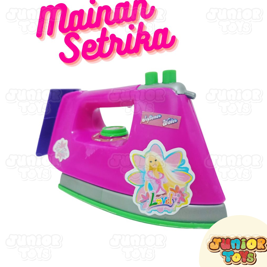 Jual Mainan Setrika Anak Perempuan Perlengkapan Setrikaan Strika Toys ...