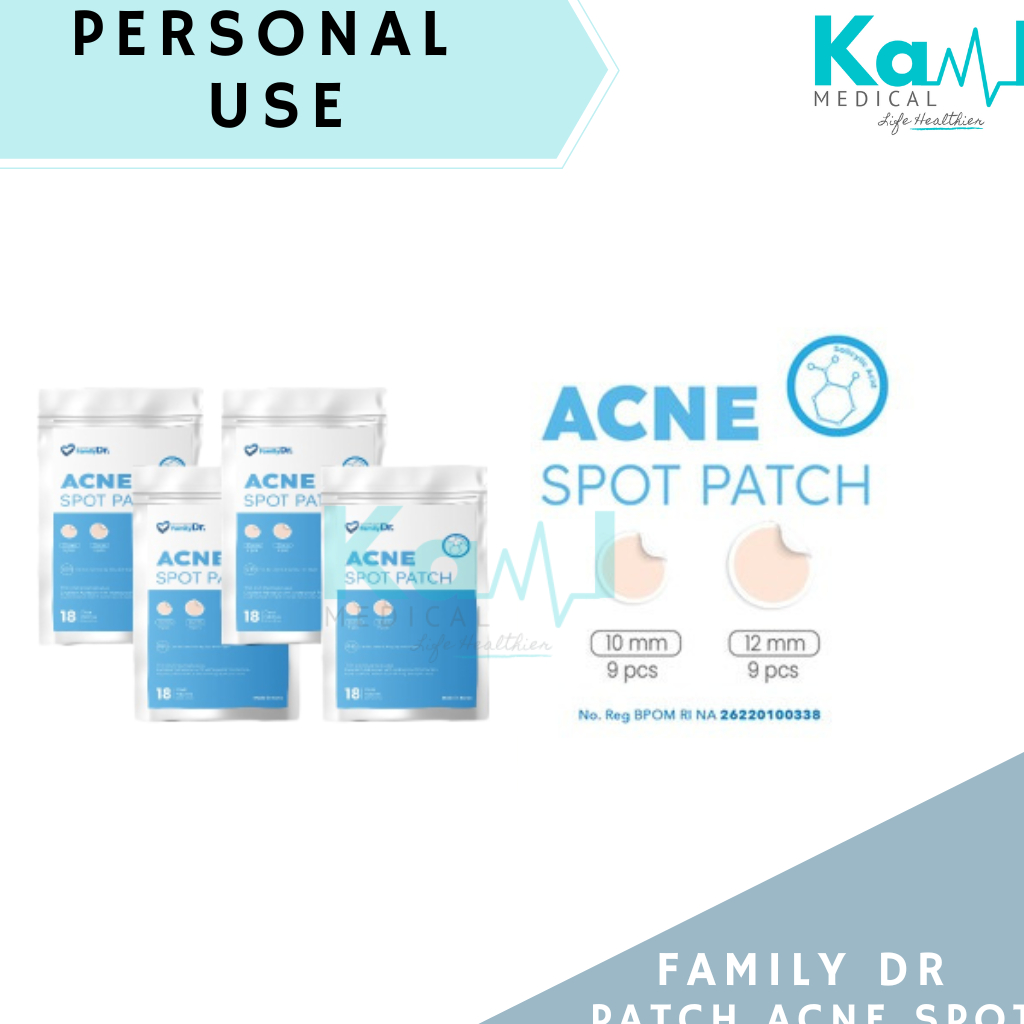Jual Family Dr Acne Spot Patch / Plaster Jerawat / Acne Patch (Isi 18 ...