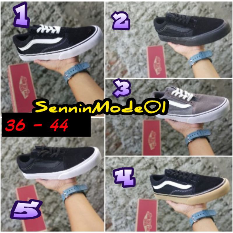 Jual Sneakers Vans Oldskool ~ Cowok Dan Cewek Kekinian | Shopee Indonesia