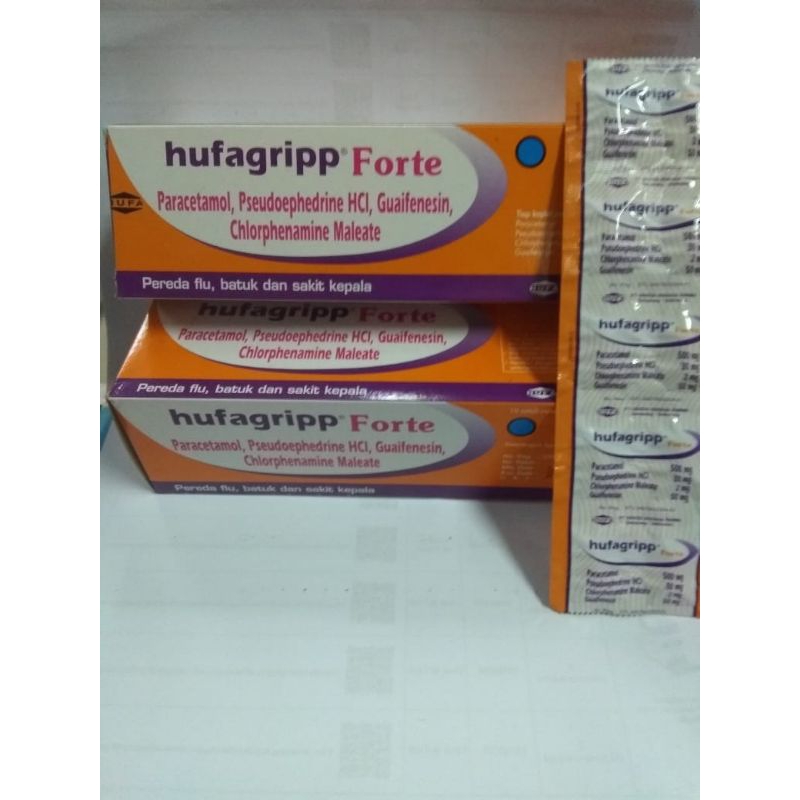 Jual Hufagripp Forte 10 Tablet (Strip) | Shopee Indonesia
