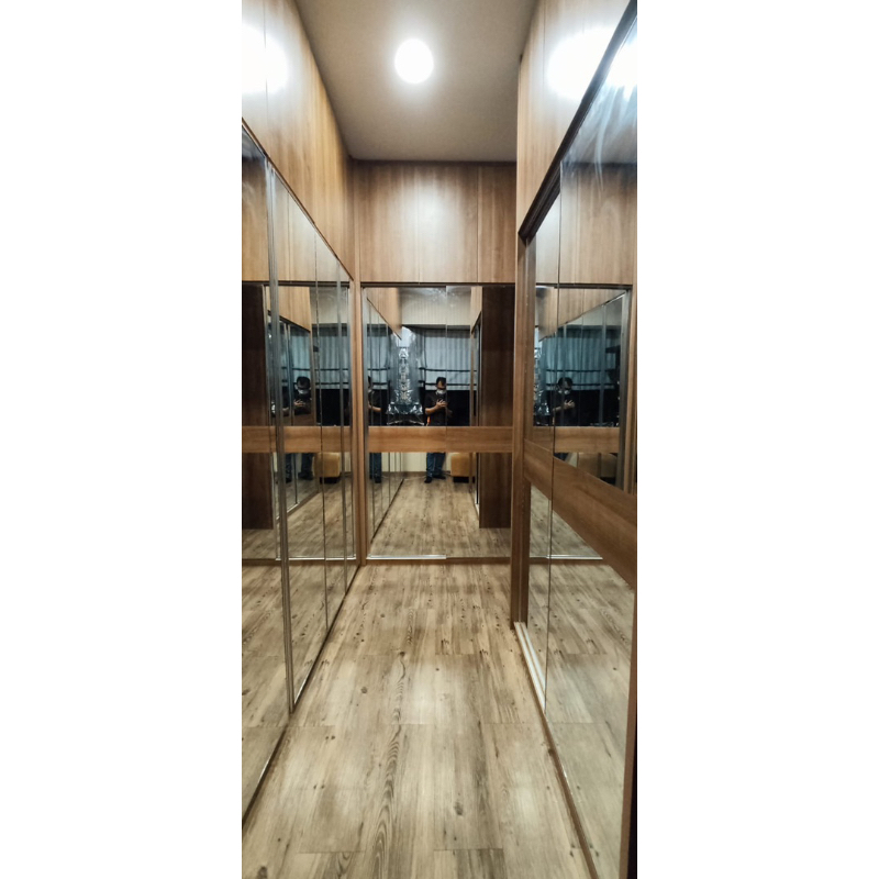 Jual lemari hpl custom full plafon full kaca | Shopee Indonesia