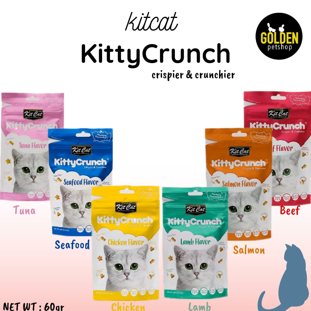Jual Kit Cat Kitty Crunch || Snack kucing 60gr | Shopee Indonesia