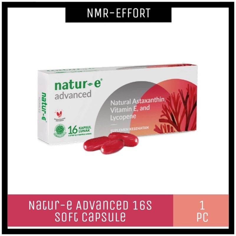 Jual Natur-e Advanced Soft Capsule 16s | Shopee Indonesia